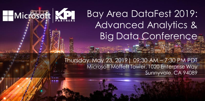 MAY 23, 2019 - Bay Area DataFest 2019: Advanced Analytics & Big Data Conference